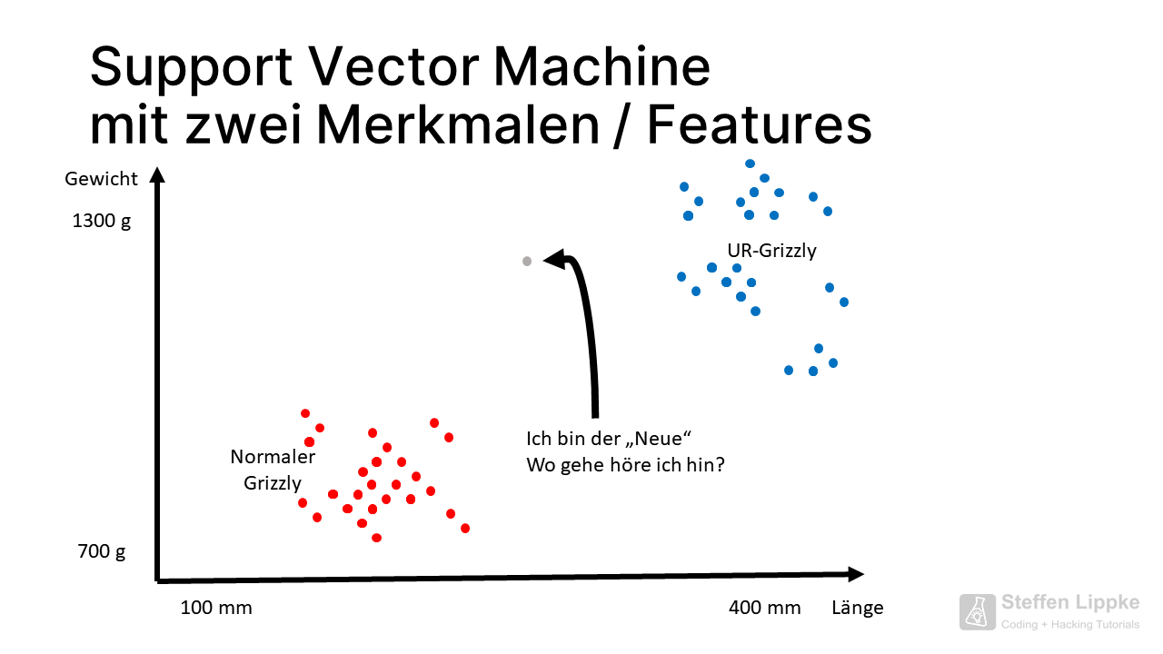 Support Vector Machine explained > Example + Python GUIDE
